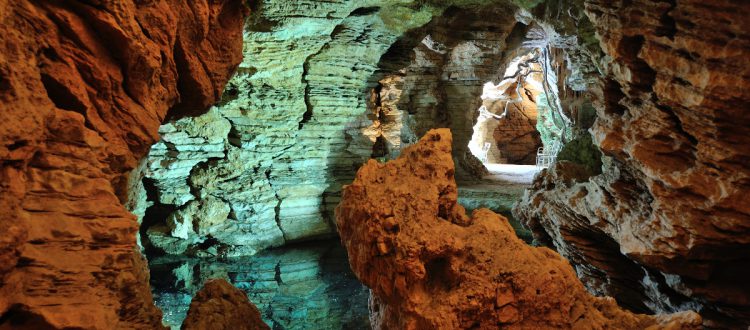 Grottoes, natural grottoes, artificial grottoes, Italian romantic park ...